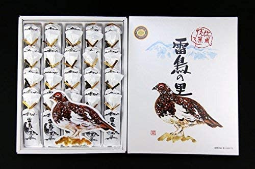 （1ケース＝20箱セット）田中屋 雷鳥の里25枚入×20箱セット（AS）（代引不可）（沖縄・離島への発送は不可）