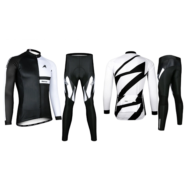 サイクリングウェアメンズマウンテンバイク長袖スーツ春と秋のジャケットズボンズサイクリング機器夏のロードバイク服