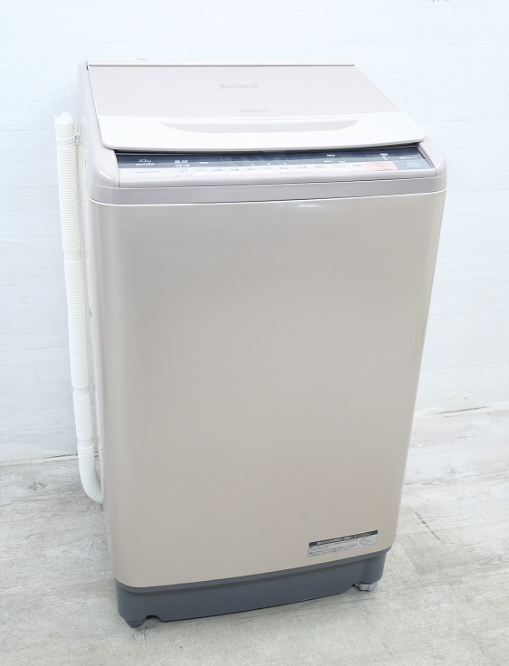 日立製/2017年式/10kg/全自動洗濯機/BW-V100A