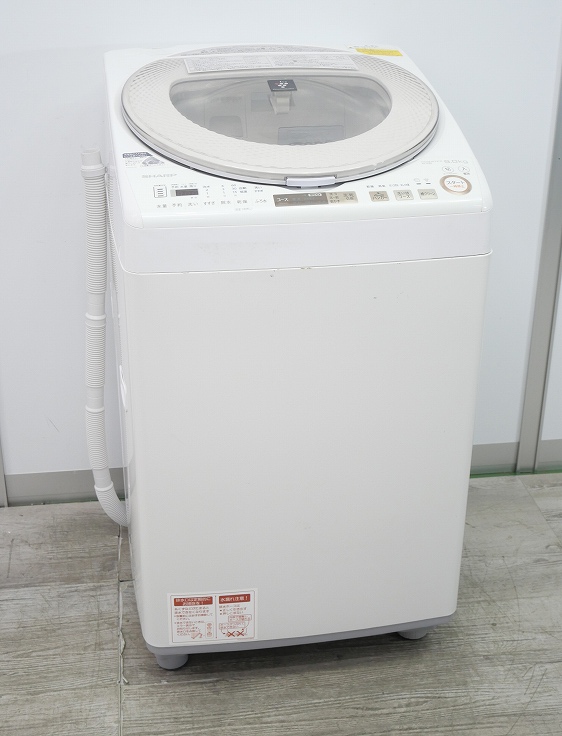 シャープ製/2017年式/9kg/洗濯乾燥機/ES-TX9A-N