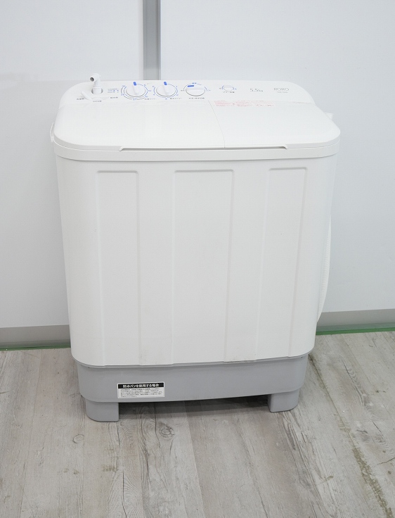 ヤマダ製/2023年式/5.5kg/二槽式電気洗濯機/YWM-TD55L