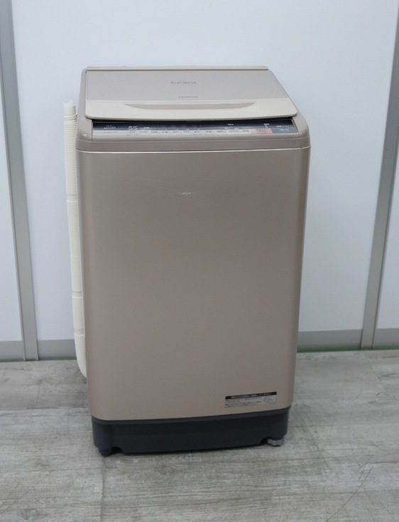 日立製/2017年式/10kg/全自動洗濯機/BW-V100A