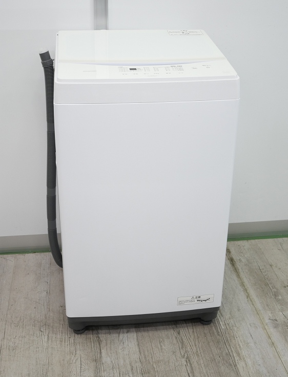 アイリスオーヤマ製/2023年式/6kg/全自動洗濯機/IAW-T605WL