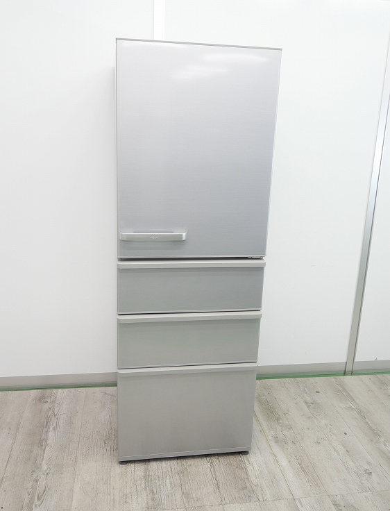 アクア製4ドア/2020年式/355L/ノンフロン冷蔵冷凍庫/AQR-36J(S)