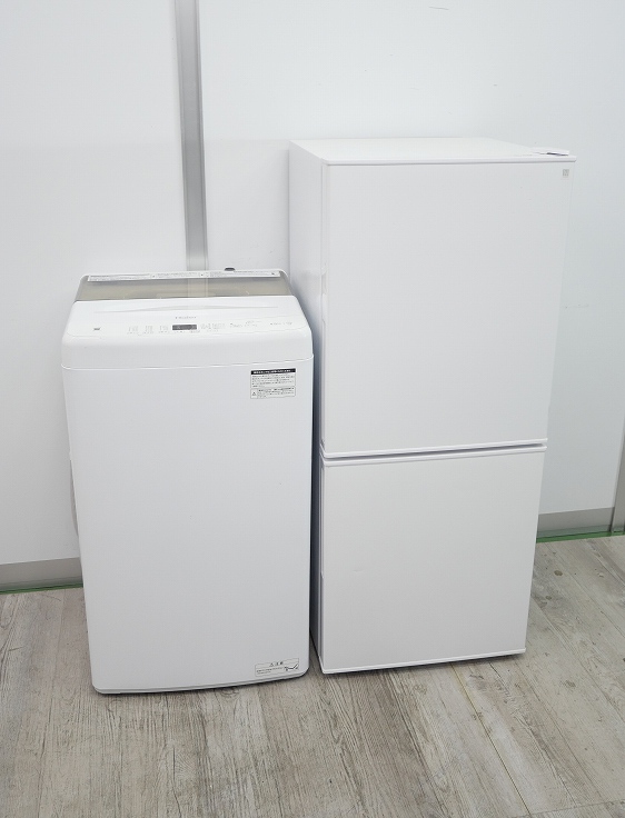 ニトリ製,Haier製/21年,23年式/106L,4.5kg/中古家電2点セット