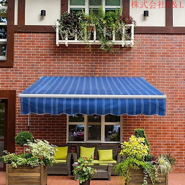 手動ひさしオーニングテント、防水およびUV伸縮式オーニングテント