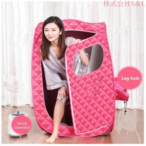 サウナ サウナ用 自宅 家サウナ スパ 大きな テント ポータブル スチーム バス 重量 デトックス 治療  株式会社S＆L蒸気 倍 サウナ キャビン 手軽