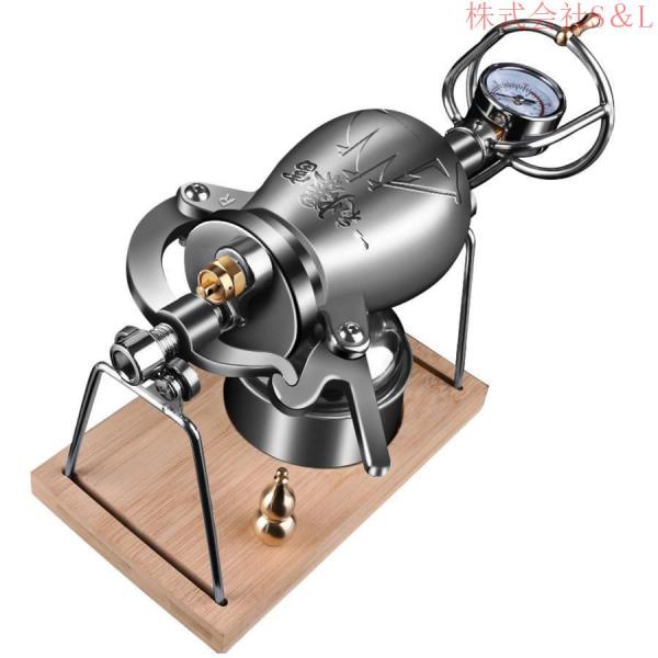 304ステンレス鋼ポップコーンマシン、ホーム小粒エンハンサーヴィンテージノスタルジックミニポップコーンポップ 株式会社S＆L高圧ポップコーンマシン