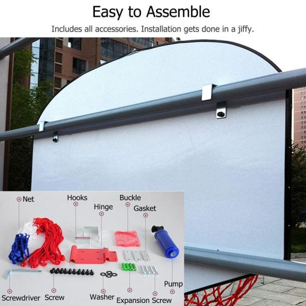 バスケットゴール 屋内バスケット 壁掛けバスケットボールフープ 株式