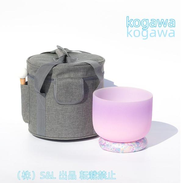 8/10インチの曇りクリスタルの歌のボウルセット、7つのチャクラのサウンド癒しの打楽器、S＆Lシルクブロコードクッションリング、ヨガの瞑想の贈り物(Color:ASi