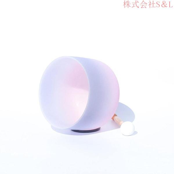 8/10インチの曇りクリスタルの歌のボウルセット、7つのチャクラのサウンド