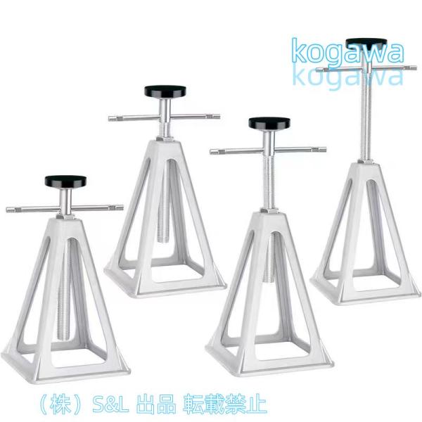 アルミスタビライザージャッキ RVスタビライザージャッキ、株式会社S＆L 保護パッド付きアクセサリー RVスタビライザー RVスタックジャッキ ジャッキスタンド