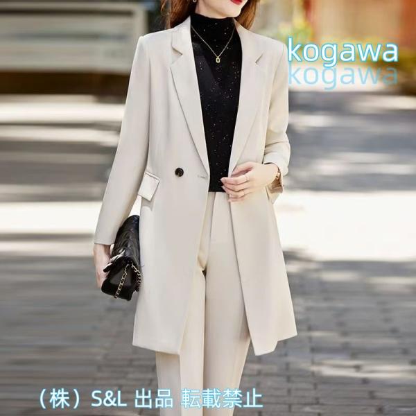 スーツ レディース パンツスーツ ビジネススーツ テーラードジャケット 2点セット 入学式 卒業式 株式会社S＆L セレモニースーツ 大きいサイズ 女性 就活 通勤