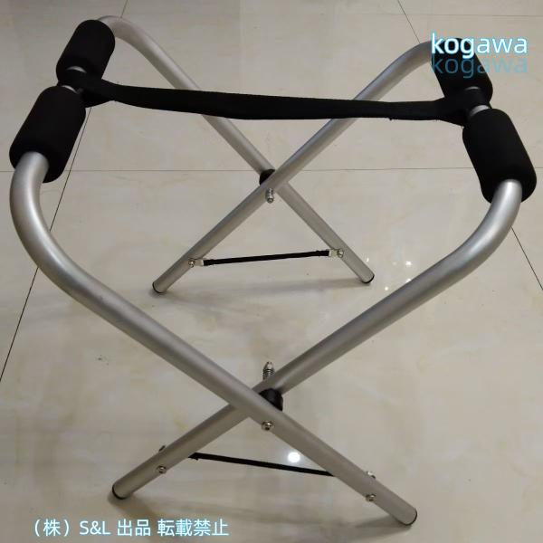 1組のウルトラライトポータブル折りたたみ式カヤックスタンド、ゴム製シース付き、アルミニウム合金素材S＆L丈夫な耐久性、変形なし、積載量75Kgボートパルプボ