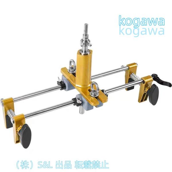 木のドアのためのほぞ穴ロックのジグ、ドアロックの穴のオープナーのキット、S＆L3Pcsタングステン鋼鉄カッタードアを取付けるための使用の容易さジグの穴の鋸、