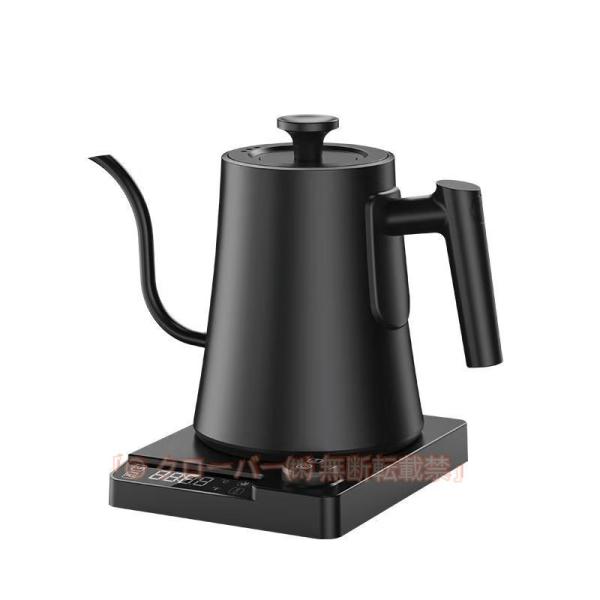 電気ケトル 温度調節 ケトル ポットドリップケトル 湯沸かしケトル 保温機能 電子ケトル コーヒー ケトル ステンレス 湯沸かしポット小型