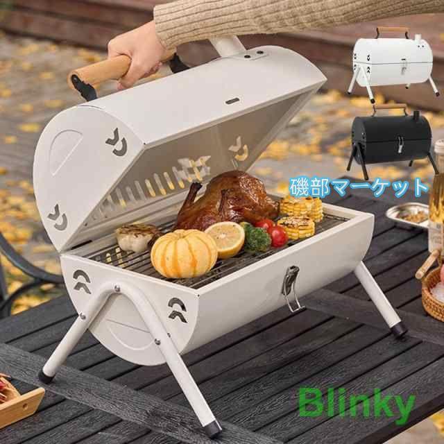 バーベキュー バーベキューグリル 卓上 ドラム缶 BBQ BBQグリル キャンプ アウトドア キャンプ用品　小型 蓋付き