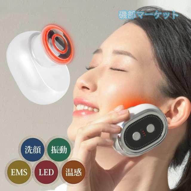美顔器 最新発売 EMS RF温感 赤色LED 高速タッピング 洗顔ブラシ コンパクト コードレス ボディケア 全身ケア 美容器 限定セール ギフト おうち時間 母の日 おすすめ