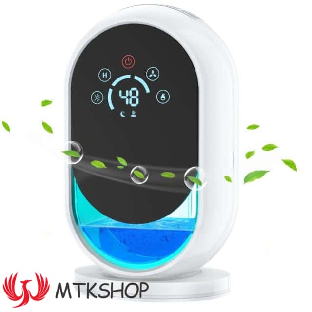 除湿機 小型 1.2L 除湿器 ペルチェ式 梅雨対策 60Hタイマー付き 湿度設定可能 満水自動停止 静音 七色雰囲気ライト 省エネ 5-15畳対応 コンパクト 部屋干し 湿気取り カビ防止 脱衣所/クローゼット/押入れ/トイレ/台所/寝室