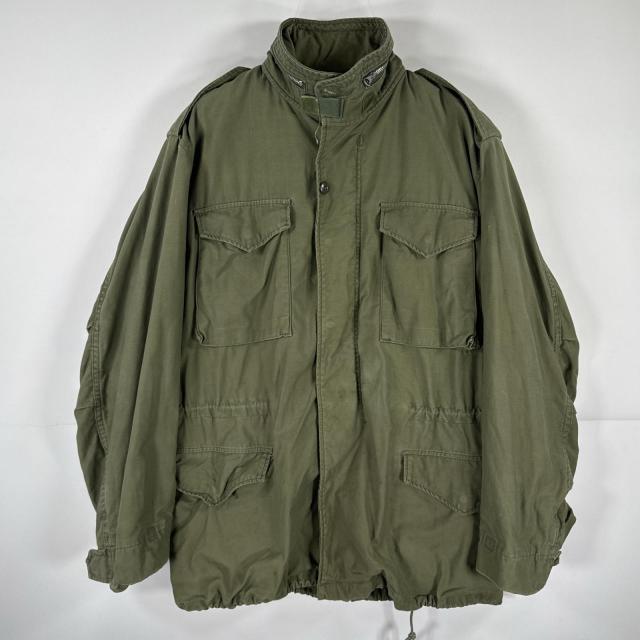 古着 ヴィンテージ ミリタリージャケット M-65 2nd アルミジップ 実物 フィールドジャケット  オリーブグリーン メンズ