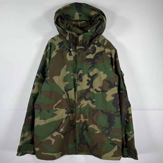 USA古着 90s/90年代 ヴィンテージ ミリタリージャケット ECWCS GORE-TEX ウッドランドカモ ゴアテックスパーカー 迷彩 medium  regular