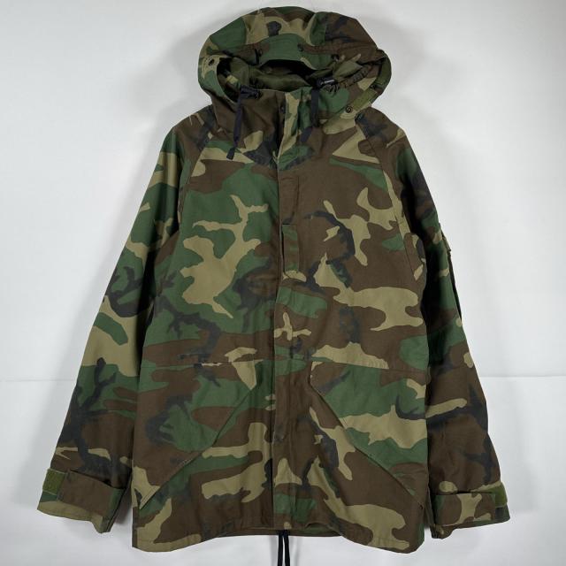 USA古着 90s/90年代 ヴィンテージ ミリタリージャケット ECWCS GORE-TEX ウッドランドカモ ゴアテックスパーカー 迷彩  small regular