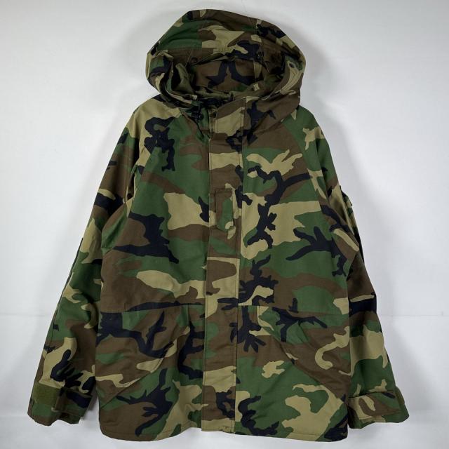 古着 90s/90年代 ヴィンテージ ミリタリージャケット ECWCS GORE-TEX ウッドランドカモ ゴアテックスパーカー medium  regular