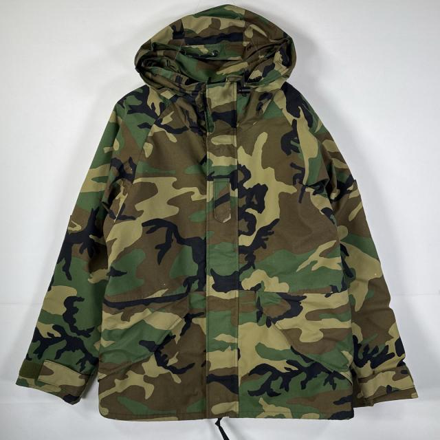 USA古着 90s/90年代 ヴィンテージ ミリタリージャケット ECWCS GORE-TEX ウッドランド ゴアテックスパーカー 米軍 実物 medium  regular