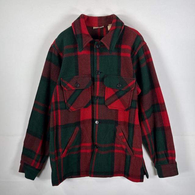 古着 60s〜70s/60年代〜70年代 ヴィンテージ エルエルビーン L.L.Bean USA製 カバーオール 筆記体タグ  レッド チェック メンズ