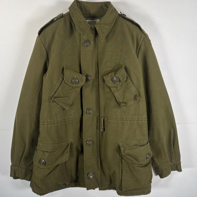 古着 90s/90年代  MK2 ミリタリージャケット コンバットジャケット カナダ軍 ワッペン ライナー付き  オリーブグリーン メンズ