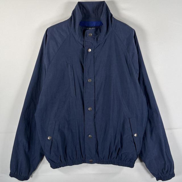 古着 90s〜00s/90年代〜00年代 ポロゴルフラルフローレン POLO GOLF RALPH  LAUREN ナイロンジャケット ブルゾン  M  ネイビー メンズ