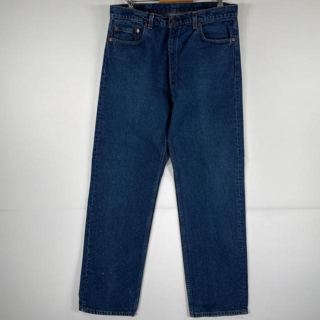 古着 90s/90年代 ヴィンテージ リーバイス Levis USA製 デニムパンツ 505 0216 ジーパン ストレート ジップフライ w38 L32 ブルー