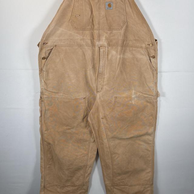 古着 カーハート Carhartt USA製 オーバーオール ダック ワーク ワン