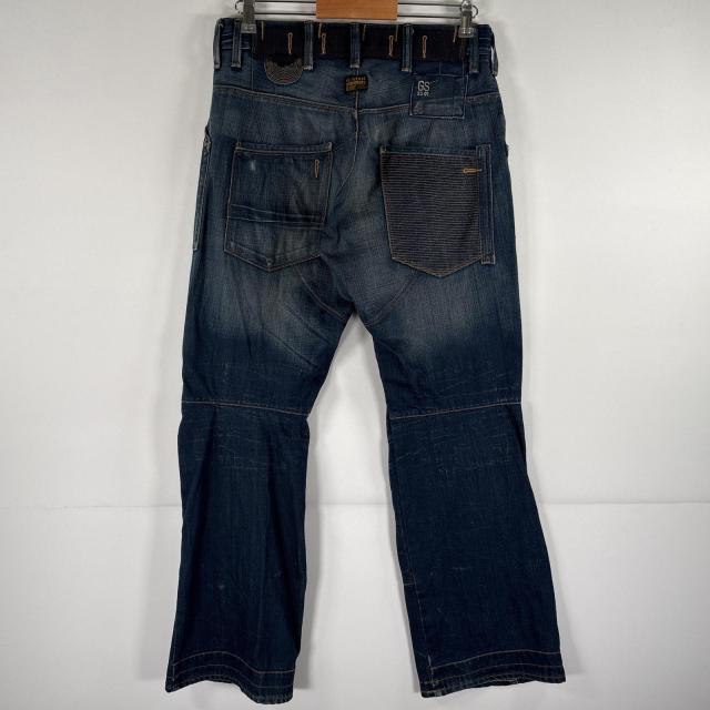 古着 ジースターロゥ G-STAR RAW デニムパンツ デニム ベイカーパンツ