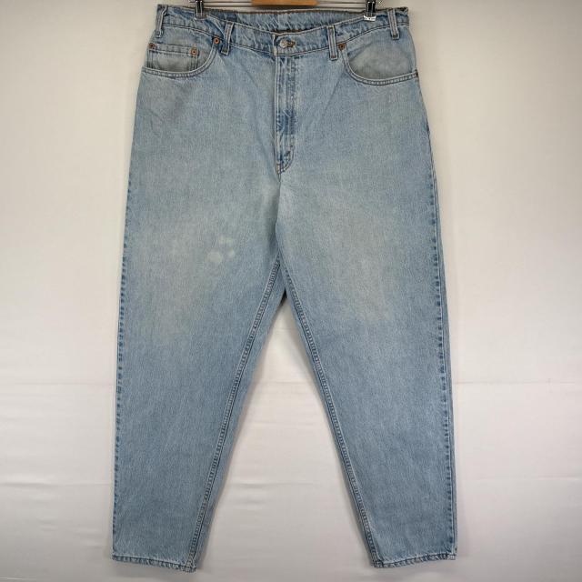 古着 90s/90年代 リーバイス Levis USA製 デニムパンツ 560 テーパード バギー ジーンズ ジーパン 色落ち w38 L34  ブルー メンズ