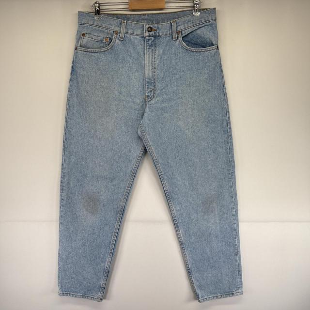 古着 リーバイス Levis USA製 デニムパンツ 550 テーパード ジーパン ジーンズ 色落ち 長ズボン 5ポケット w36 L30  ブルー メンズ