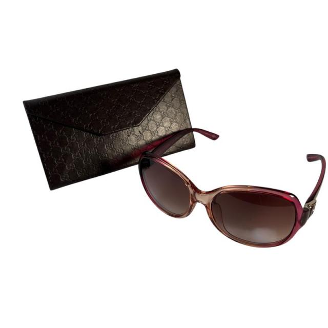 GUCCI グッチ  サングラス パープル 【中古】 レディース