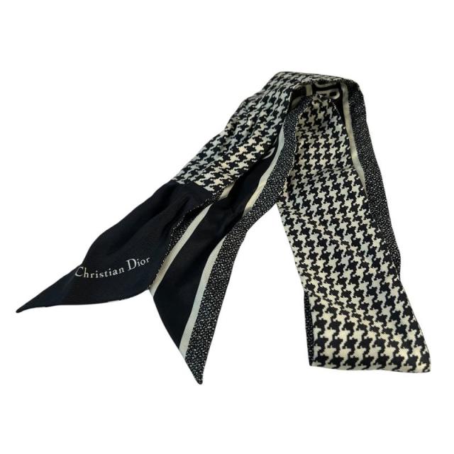 Dior ディオール  スカーフ ブラック 【中古】 レディース