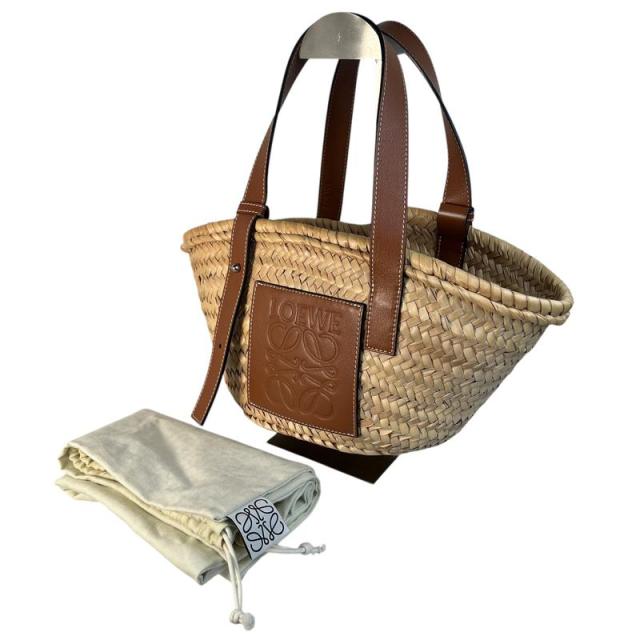 LOEWE ロエベ  ハンドバッグ ブラウン 【中古】 レディース