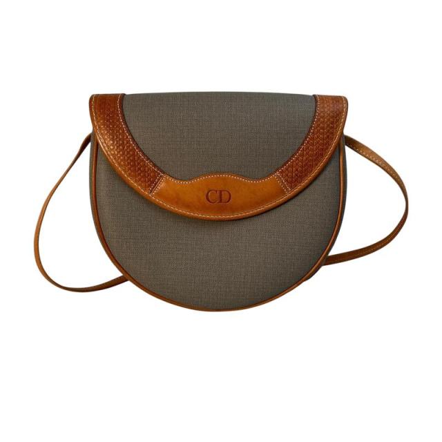 Christian Dior クリスチャンディオール  ショルダーバッグ ブラウン 【中古】 レディース