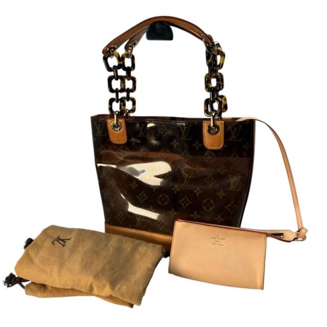 LOUIS VUITTON ルイ・ヴィトン クルーズライン ハンドバッグ ブラウン 【中古】 レディース