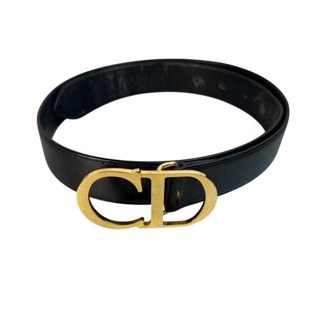 Dior ディオール  ベルト ブラック 【中古】 レディース