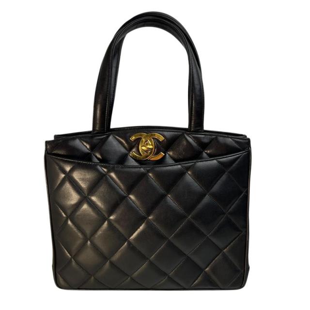LOUIS VUITTON ルイ・ヴィトン ココマーク ハンドバッグ レザー ブラック 【中古】 レディース