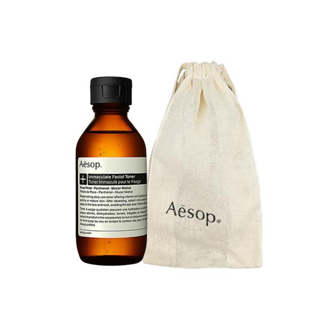 2024/4/9 発売【国内正規品】 Aesop イソップ イマキュレイト　フェイシャル　トナー 100mL／化粧水  　（巾着袋付き）