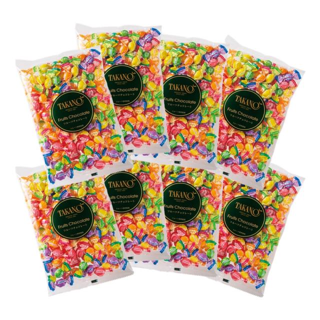 公式 新宿高野 フルーツチョコレート平袋8入｜ギフト お取り寄せスイーツ お菓子 洋菓子 内祝い お祝い 個包装 フルーツチョコ プチギフト プレゼント 高野フルーツ お返し 大量 手土産 おしゃれ 人気 卒業 入学 ホワイトデー ご褒美 自分用
