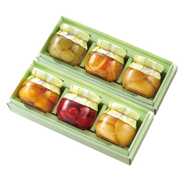 公式 新宿高野 フルーツコンポートセット6入A | おしゃれ ギフト お取り寄せ スイーツ 内祝い プレゼント お返し お祝い 詰め合わせ セット 人気スイーツ 手土産 フルーツコンポート コンポート