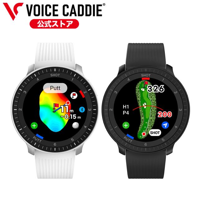 ボイスキャディ T-Ultra GPS ゴルフウォッチ ブラック ホワイト 腕時計型 ゴルフナビ