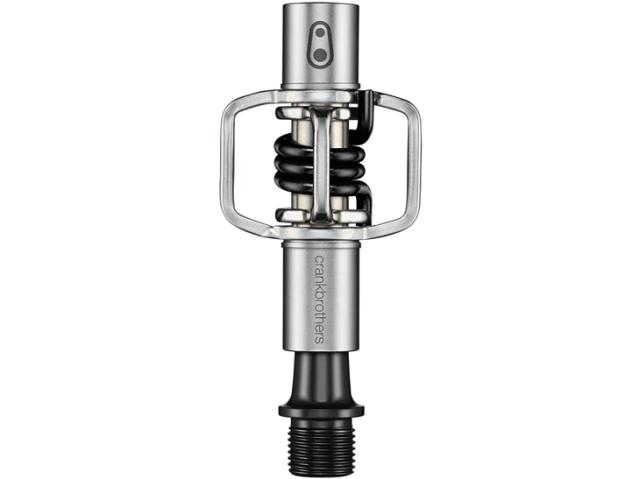 CRANK BROTHERS(クランクブラザース) エッグビーター 1 シルバー　ペダル ブラックスプリング  14791