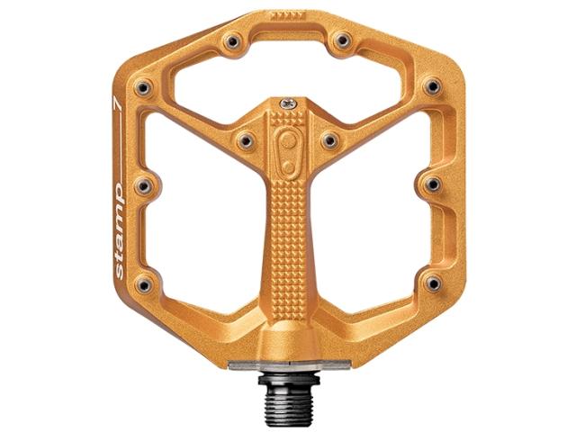 CRANK BROTHERS(クランクブラザース) スタンプ7 スモール LIMITED EDITION ペダル オレンジ  16280