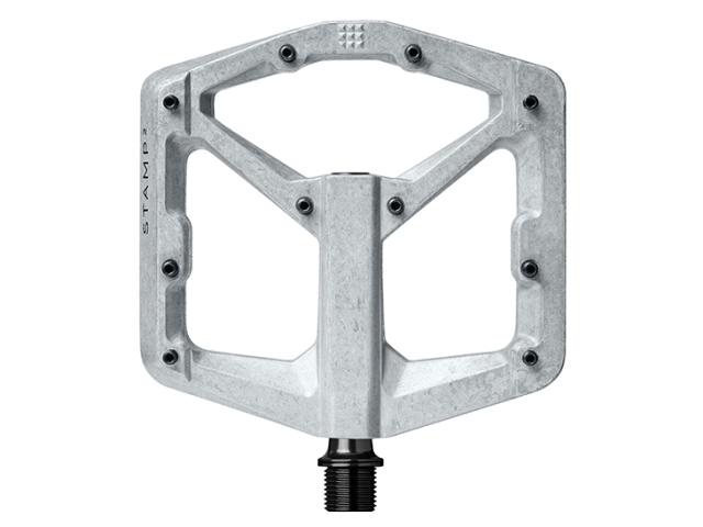 CRANK BROTHERS(クランクブラザース) スタンプ 2(20〜) ラージ　ペダル シルバー  16362